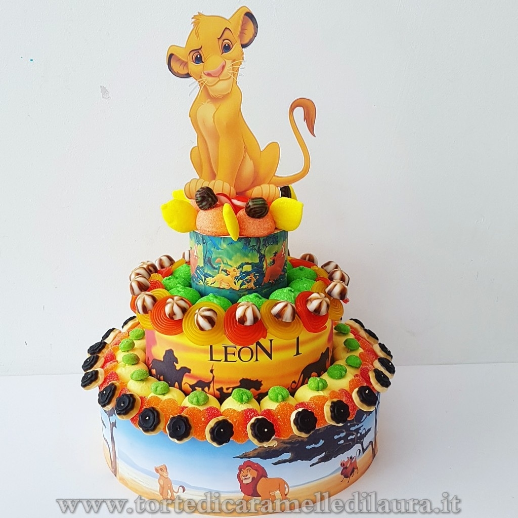 Torta Re Leone 3 piani
