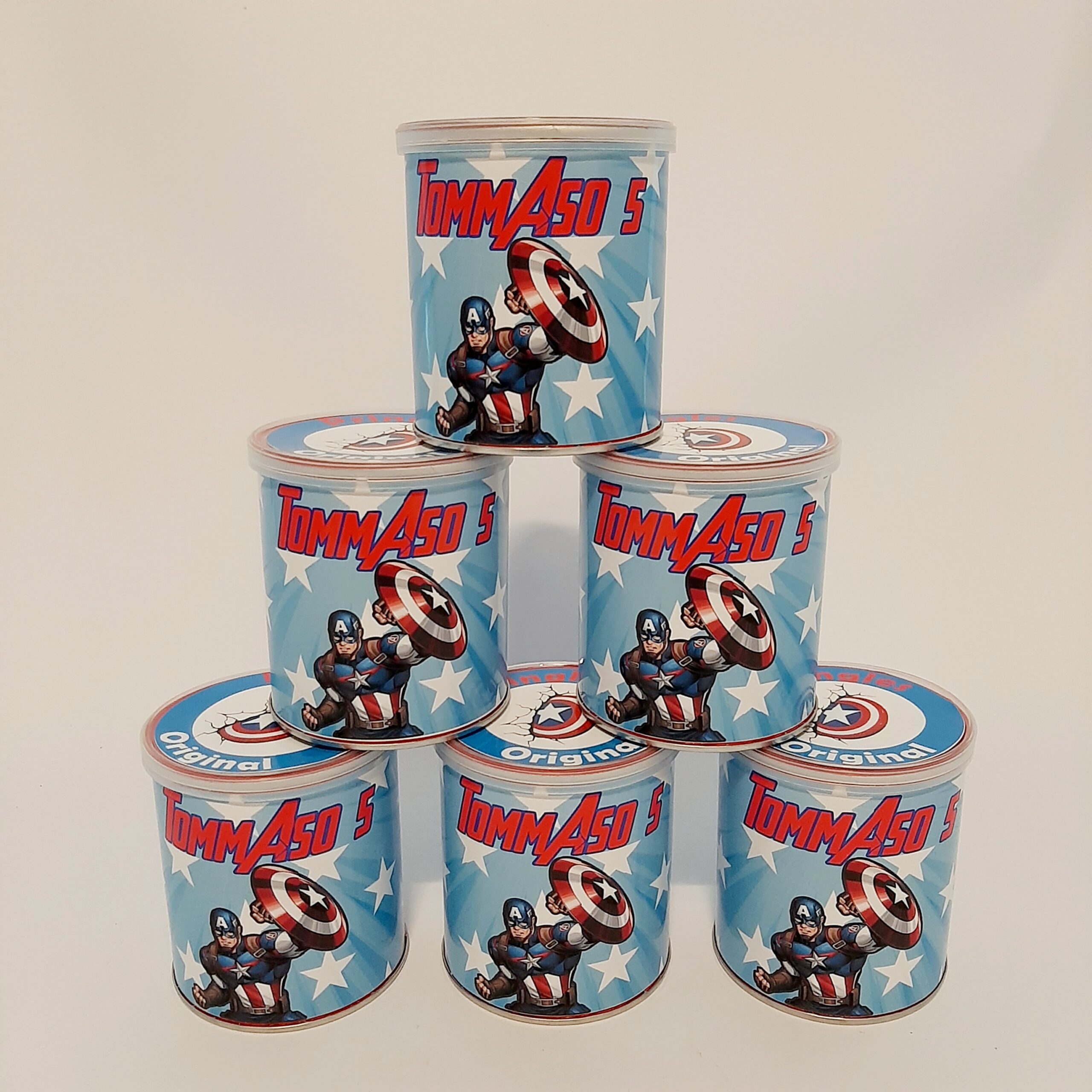 Pringles Original 40g Capitan America » Torte di Caramelle di Laura